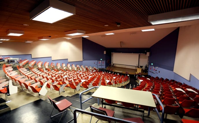 The Genre of Lecture Halls. On a weekly basis at Western Washington ...