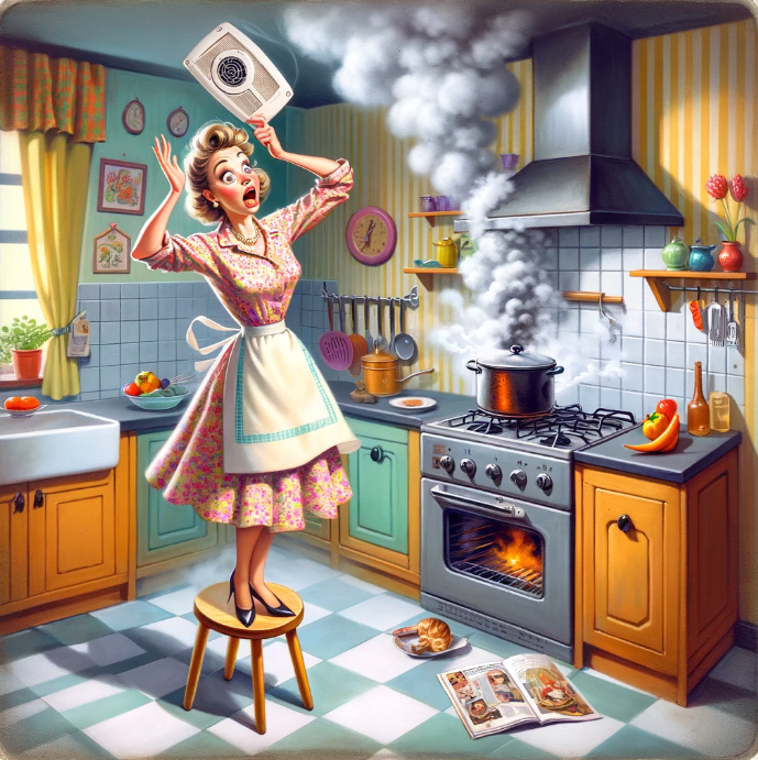 The Smoke Alarm. A wife’s culinary comedy | by Gary L Ellis | Fiction ...
