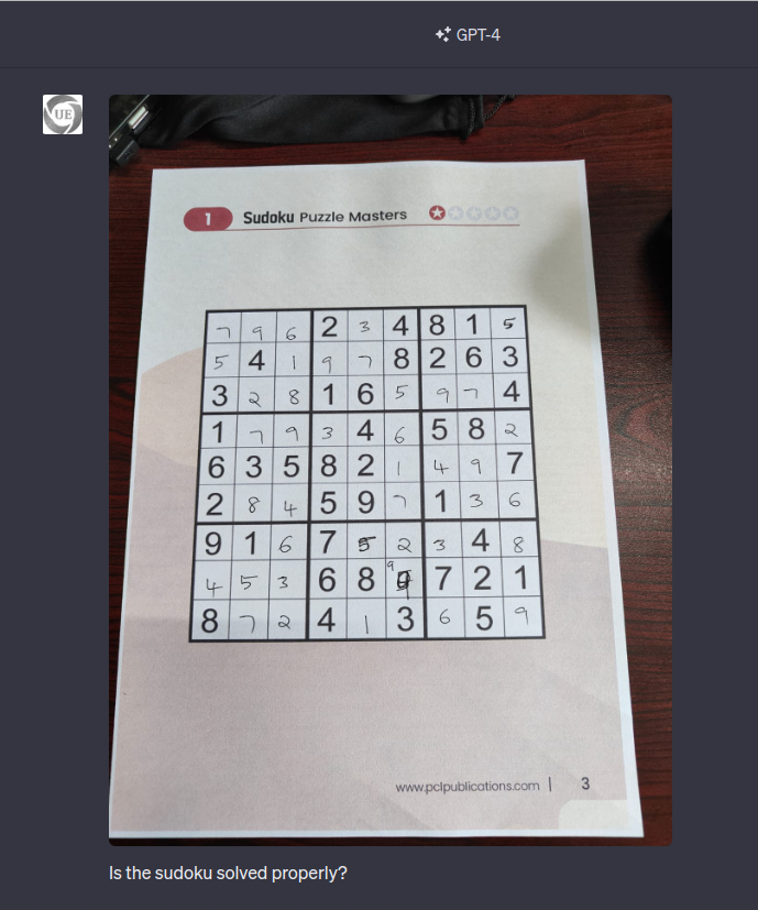 Can ChatGPT solve and examine a Sudoku puzzle?! | by Dr. Ananth G S | Medium