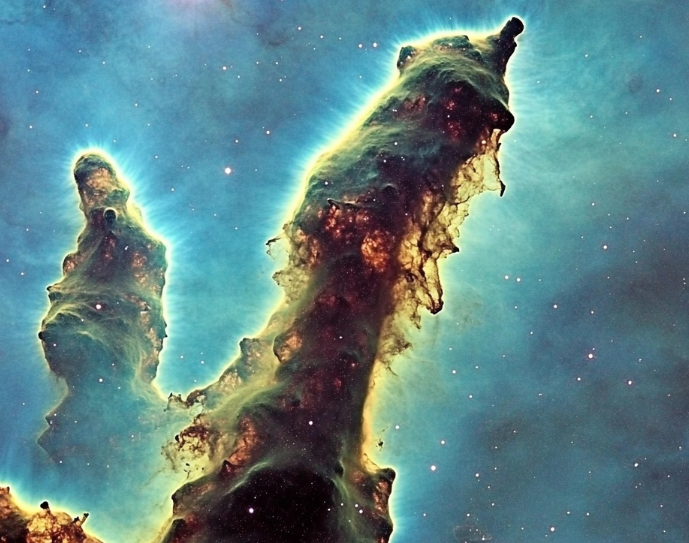 Photoevaporation-Driven Star Formation in the Pillars of Creation | by ...