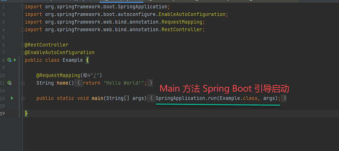 Spring Boot 第一个示例 “main” 方法 - HoneyMoose - Medium