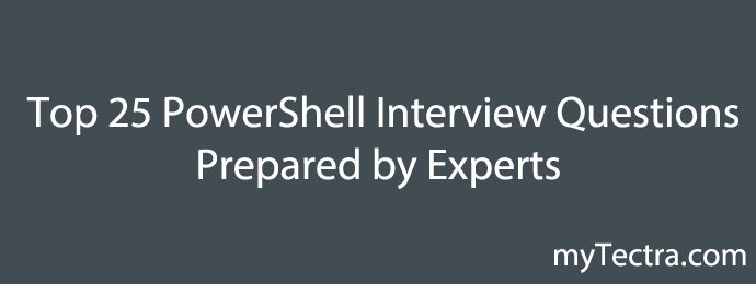 Top 25 Powershell Interview Questions Prepared By Experts By Venkatesan Medium