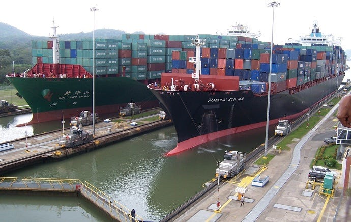 How the Panama Canal inspired Panamax Vessels | by Farmer Jon | Bins.ai ...