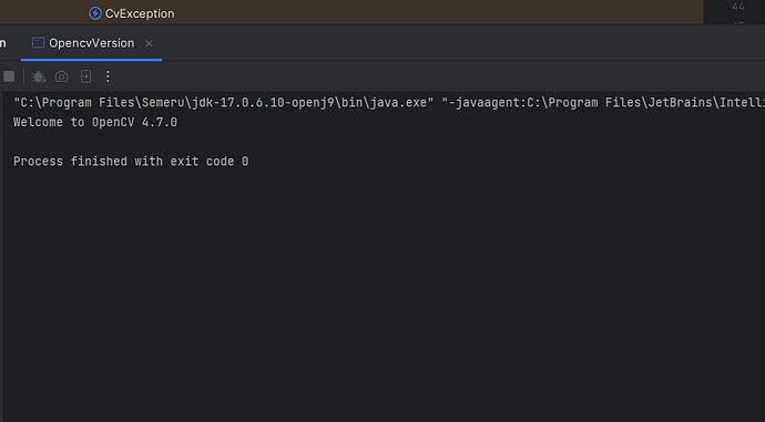 Java 程序打印 Opencv 的版本 Honeymoose Medium