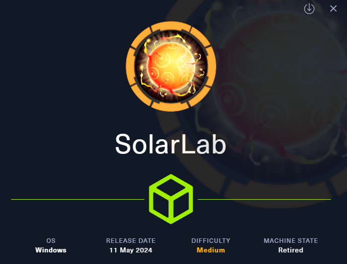 SolarLab — HackTheBox. SolarLab es una máquina Windows creada… | by shadowdancer9 | Sep, 2024 ...