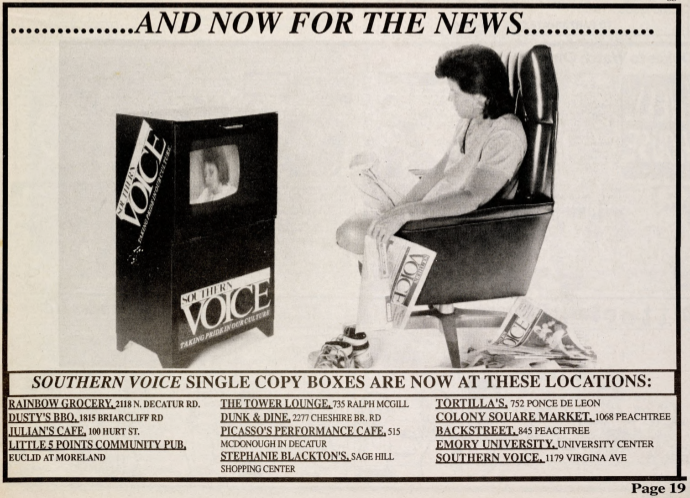 Speaking Out: The Launching of The Southern Voice | by Invisible ...
