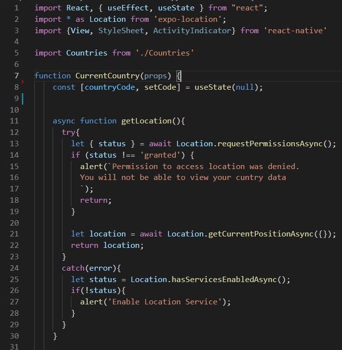 How To Get Country Info From Longitude and Latitude (Current Location ...
