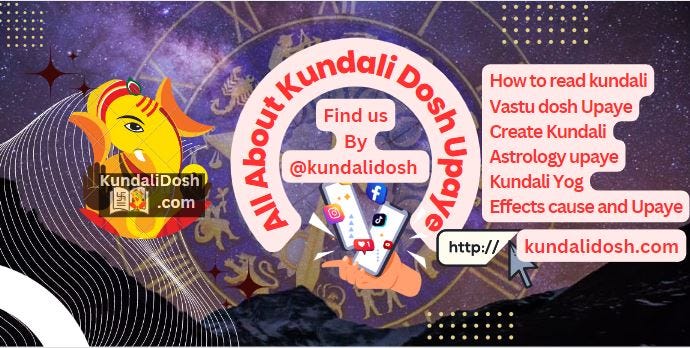 What is Kundali dosh and types of Kundali dosh? | by Kundalidosh | May ...
