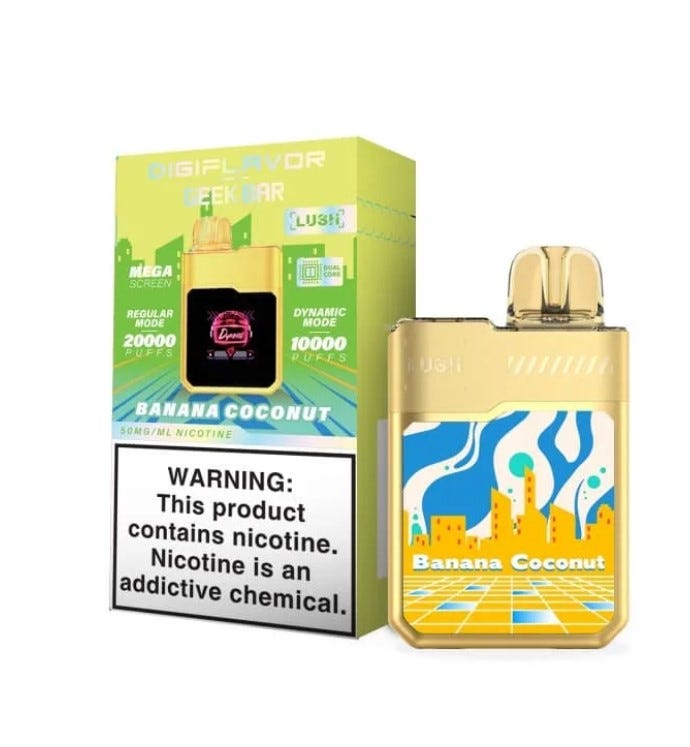 Unveiling the Sensory Symphony: Digi Lush Box 20000 — Banana Coconut by ...