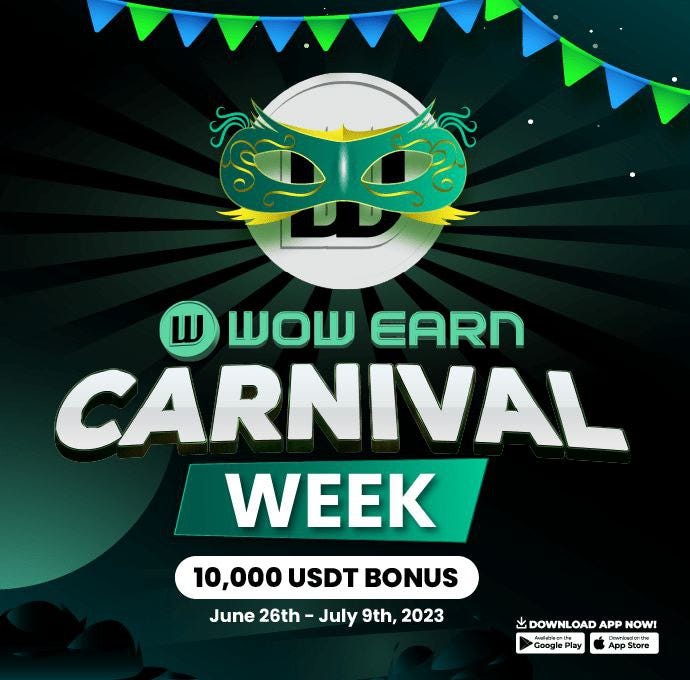 💧Wow earn carnival week💧 - Cuan Luber - Medium