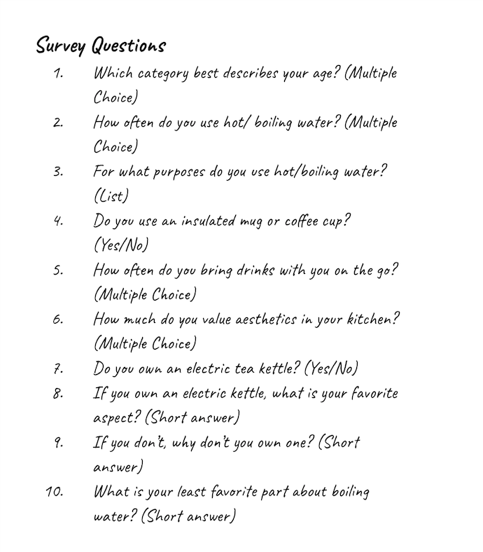User Research. Surveys | by Hannah Willmarth | Medium
