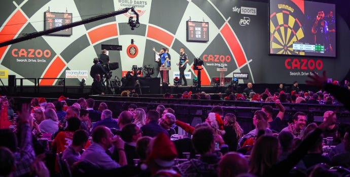 Have no fear, the Ally Pally darts are here | by Patrick Hollis | PRESS ...