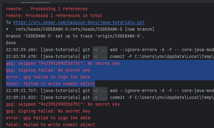 Git 提交时提示 GPG 签名错误 - HoneyMoose - Medium