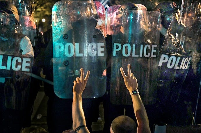 George Floyd and Critical Mass. As crowds lay siege to the area… | by ...