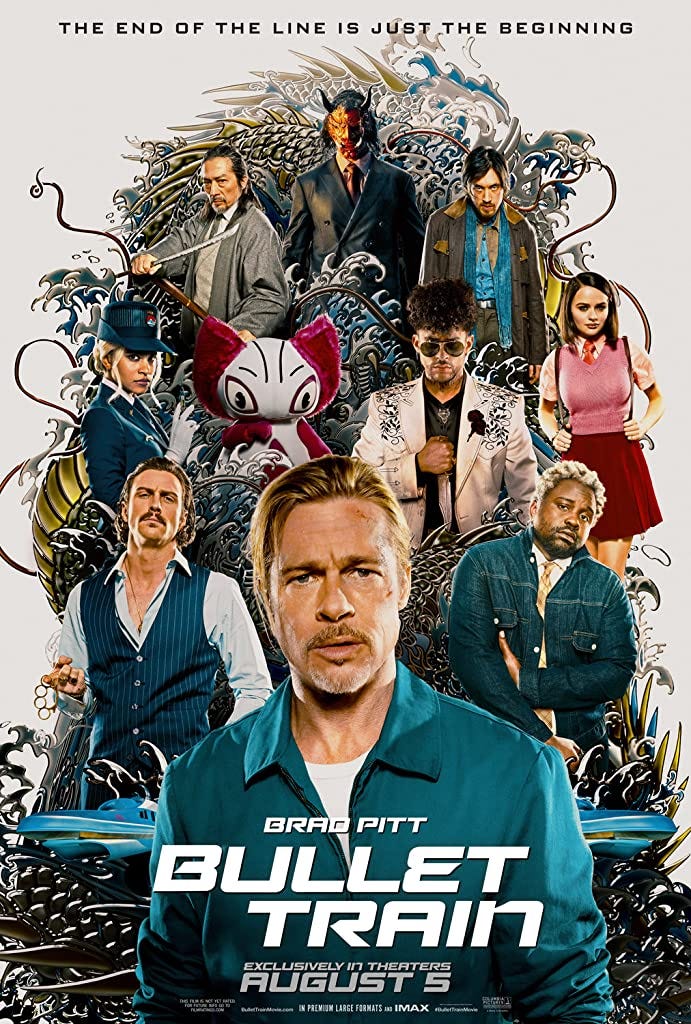 Movie Review: Bullet Train. Talk about a chaotic train! I wouldn’t ...