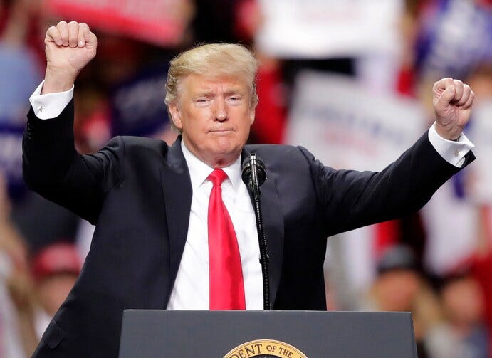 Donald Trump, the Greatest White American President | by d shul | Medium