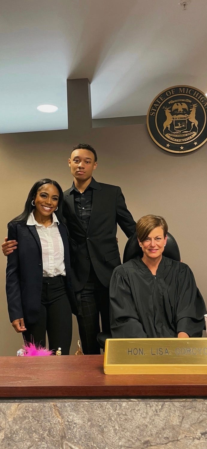 Cayden Brown secures double victory, defending two juvenile offenders ...