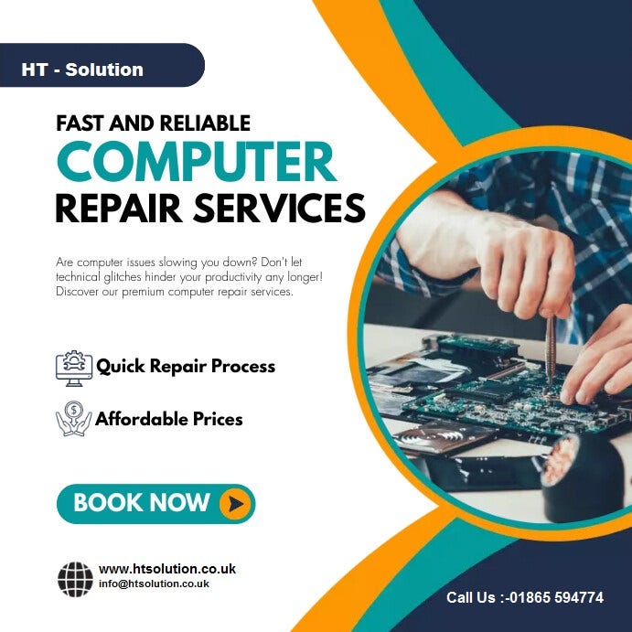 Computer Repair Oxford - HT Solution - Medium