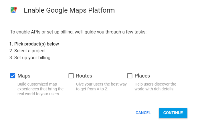 How to Get a Google Maps API Key. Head over to this page to get started ...