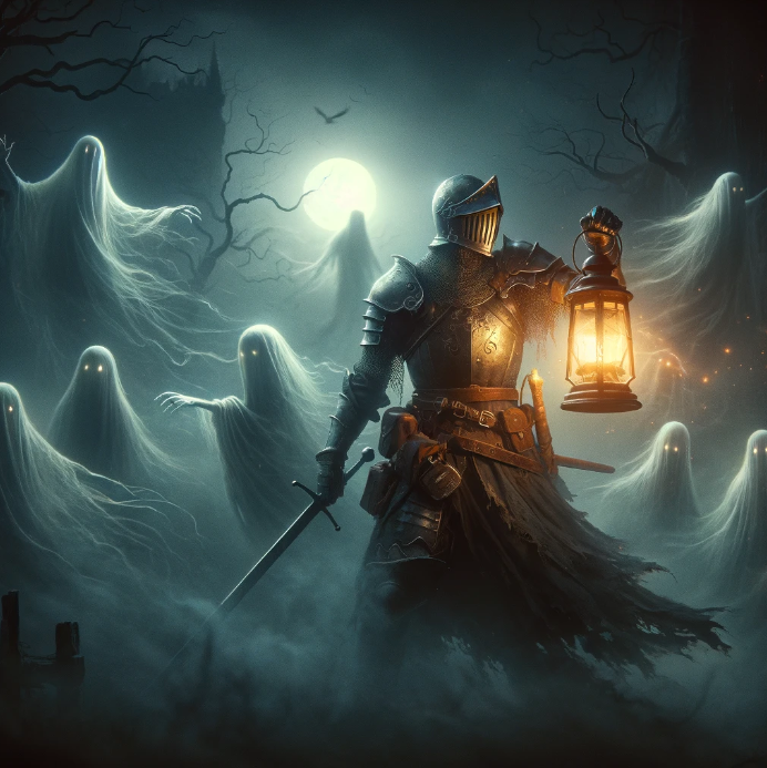 Dancing Ghosts. The gloomy night disco party | by Gary L Ellis ...
