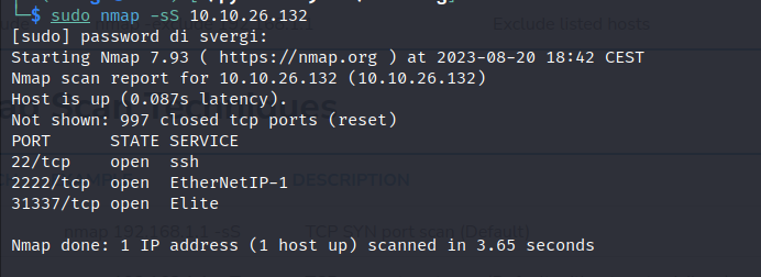 TryHackMe Intermediate Nmap — walk through In this tutorial i will show how to find the ‘ctf’ of ...
