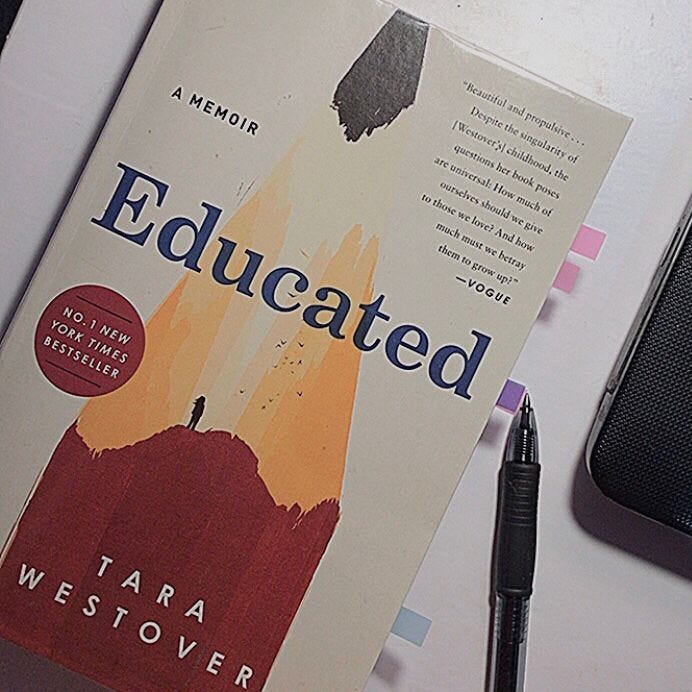 Educated : A Memoir by Tara Westover | by ZalfaraTiar | Medium