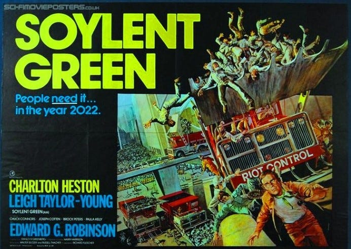 Soylent Green; Parallels to a Modern World. | by Lesley Gregory | The ...