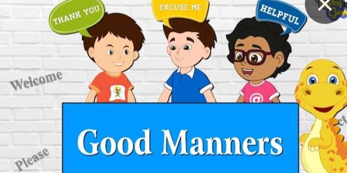 12 Basic manners every kid should know about: | by Muhammad Ibrahim ...