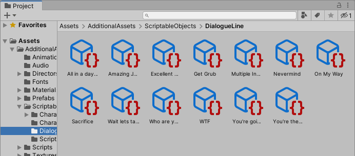 Another Method for Adding Dialogues — Scriptable Objects. | by Dustin Cargile | Medium