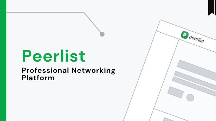 Peerlist: The Professional Networking Platform For The Connected ...