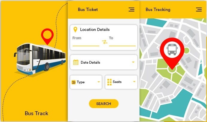 Bus Booking App Development. Best Bus Ticket Online Booking App… | by ...
