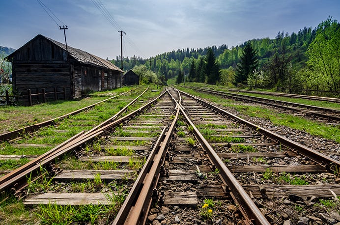 Leading Lines Background