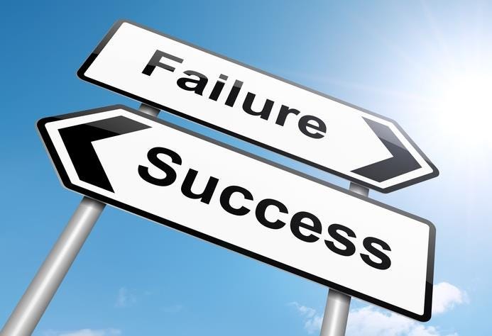 Handling Failure. “Never see failure as failure, but only… | by Aishika ...