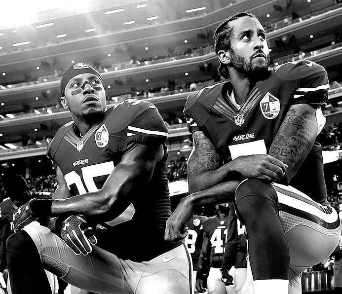 Stand by NFL. Quietly | by maurice blocker | Resistance Poetry | Medium