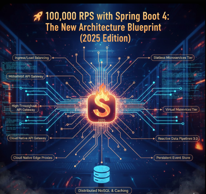 🚀 100,000 RPS with Spring Boot 4: The New Architecture Blueprint (2025 Edition) | by Lakshika ...