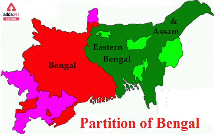 Partition Of Bengal The Partition Of Bengal In 1947. Muslims Fled To