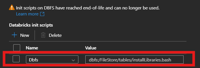 Migrating Init Scripts from Databricks DBFS to WSFS | by Sreekanth Reddy | Medium