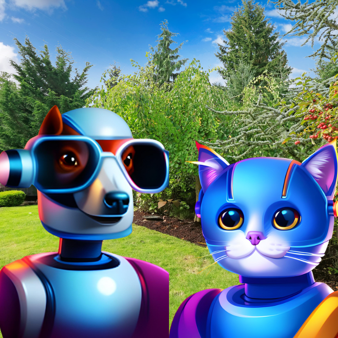 AI-nimals: The Hilarious Chronicles of High-Tech Pets and Their Human ...