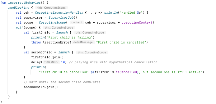 Kotlin Coroutine Context Element Ordering Causing Unexpected Behavior By Haomin Medium