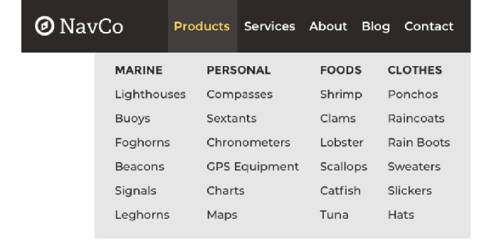 Navigation in Web design. The importance of navigation | by Jennifer ...