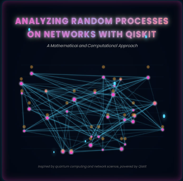 Analyzing Random Processes on Networks with Qiskit: A Mathematical and Computational Approach ...