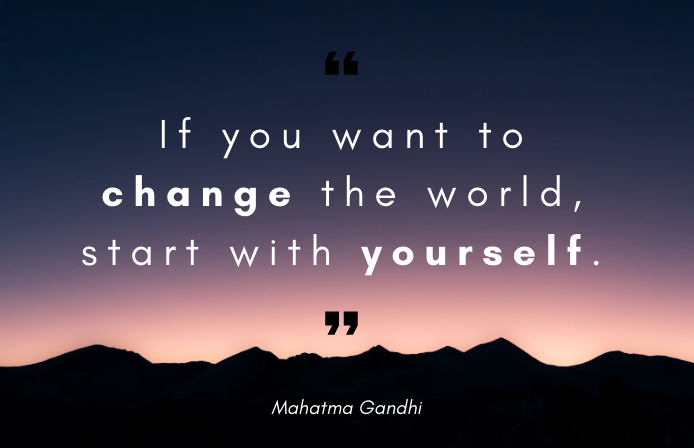 Always, start with yourself. Woke up feeling not so great — legs and ...