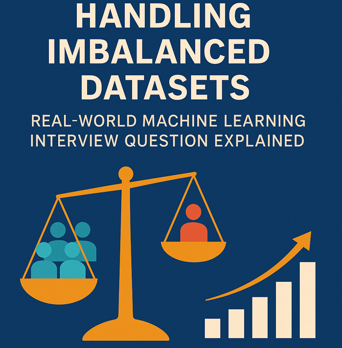 Handling Imbalanced Datasets Real World Machine Learning Interview Question Explained By