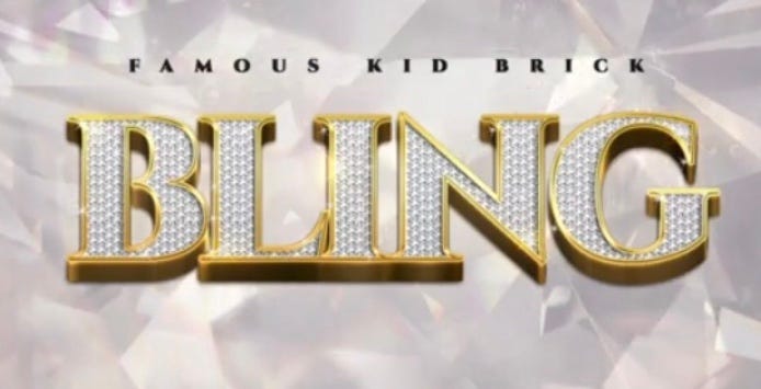 ‘Bling’ by Famous Kid Brick Should Be a Summer Theme Song | by Miracle ...