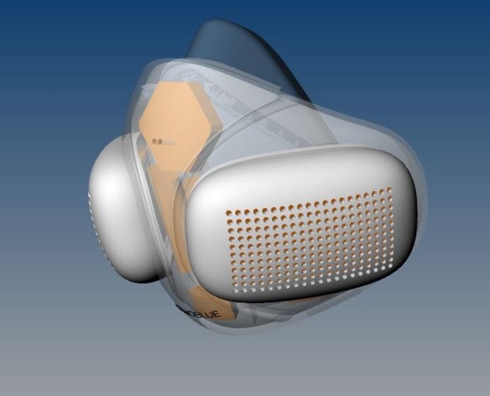 ATMOBLUE: Clean Air For All. A wearable smart-purifier that delivers ...