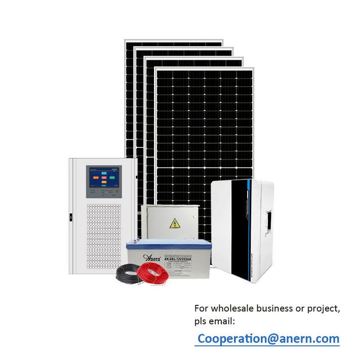50KW Off-grid Solar Power System for Commercial and Industrial ...