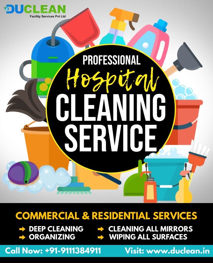 The Power of Professional Hospital Cleaning Services | by Duclean ...