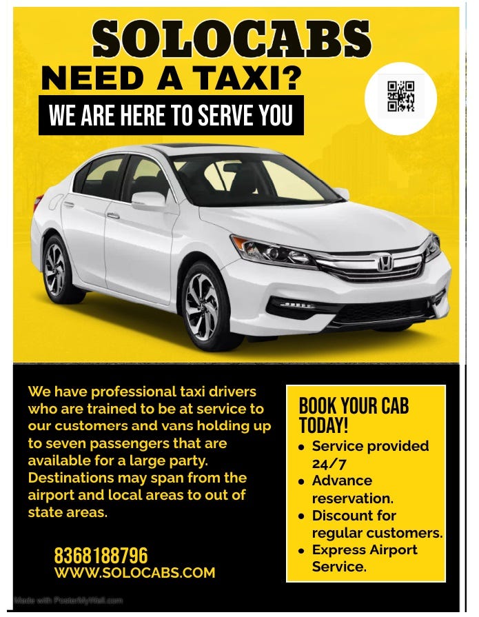 Taxi Booking Near Me At Solo Cabs And With Full Security | by Akshay ...