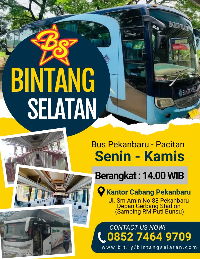 Bus Pekanbaru Jambi, HP/WA085274649709, Bintang Selatan - Bus pekanbaru ...