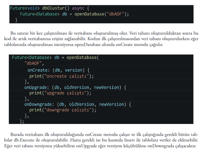 Mobil Uygulamalarda Veri Tabanı Uygulamaları | by Esmacokyuksel | Medium